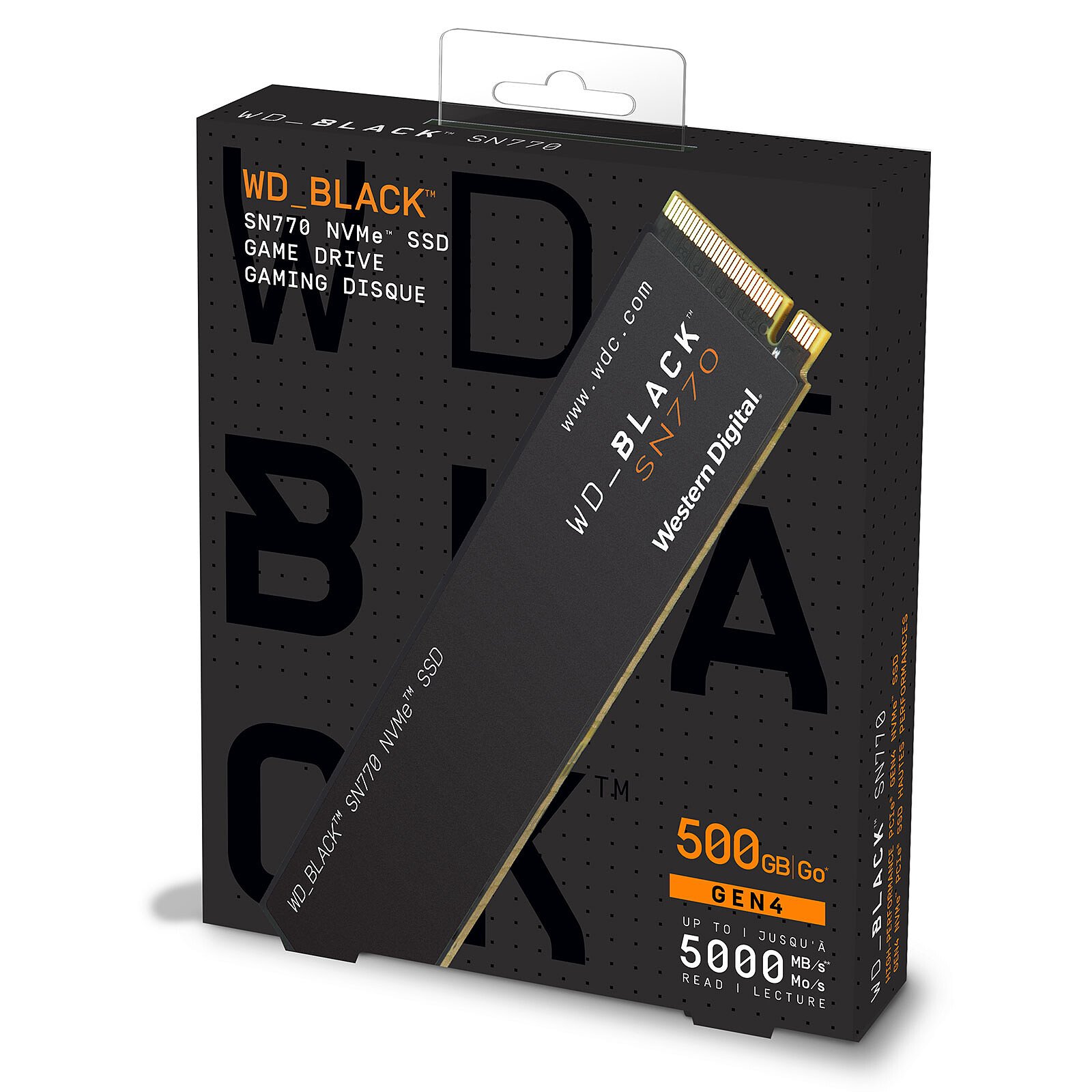 Disco SSD M.2 Western Digital SN770 500GB PCIe GEN 4 | JE Sistem