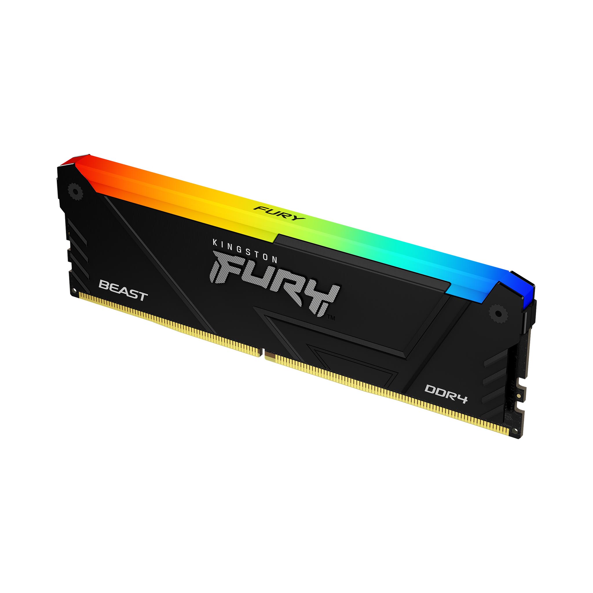 Memoria Ram PC Kingston Fury Beast RGB DDR4 16GB 3200MHz | JE Sistem