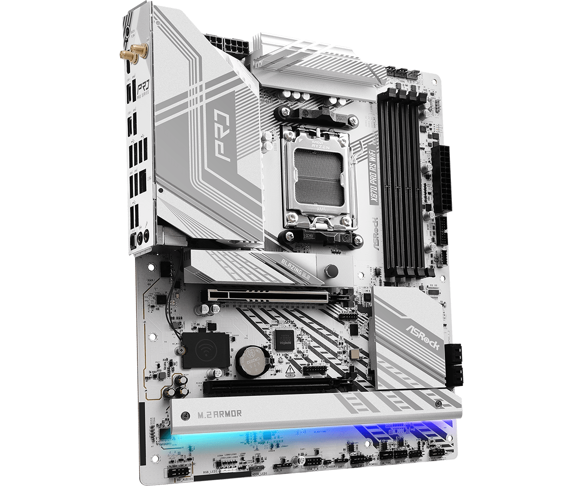 BOARD ASROCK X870 Pro RS WiFi AM5 DDR/5 RYZEN 7000 | JE Sistem