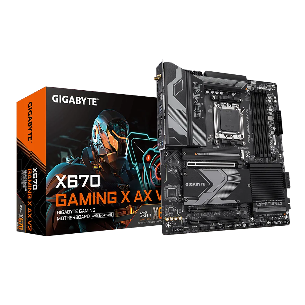 BOARD GIGABYTE X670 GAMING X AX V2 WIFI AM5 DDR5 Ryzen™7000 | JE Sistem