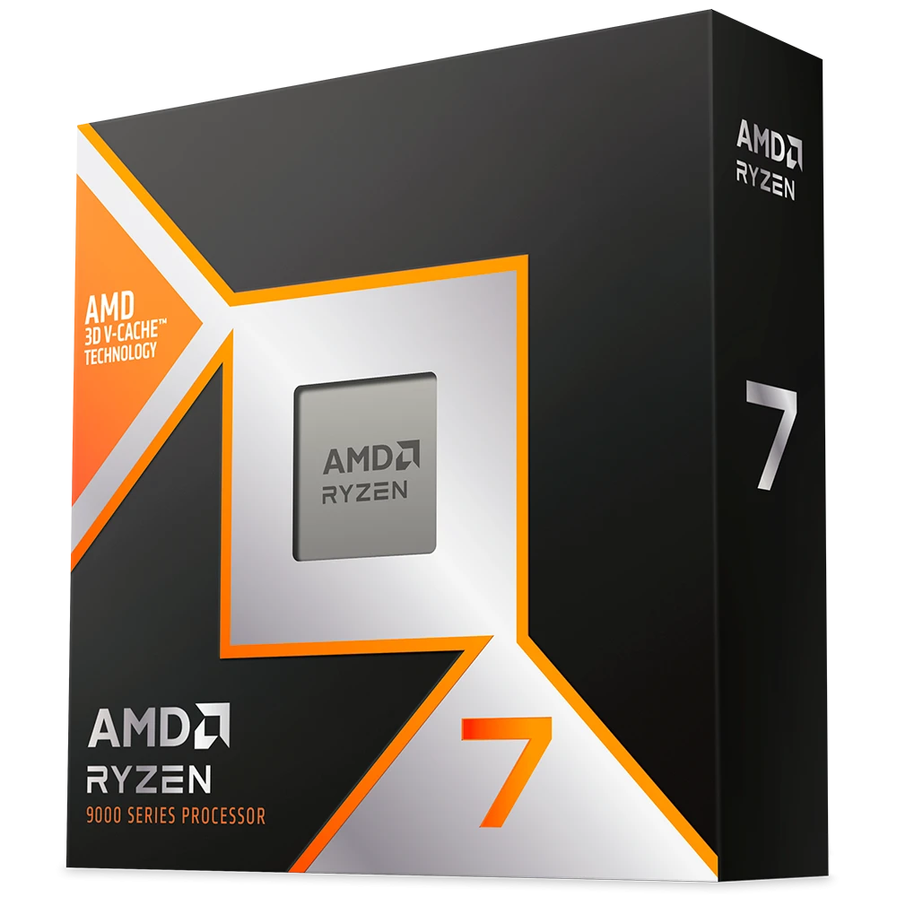 PROCESADOR RYZEN 7 9800X3D AM5 (4.7 GHz-5.2 GHz) NO FAN/VIDEO | JE Sistem